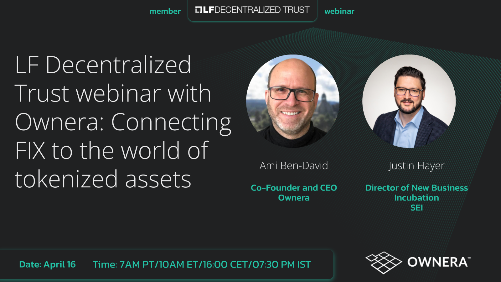 Member Webinar: Connecting FIX to the world of tokenized assets